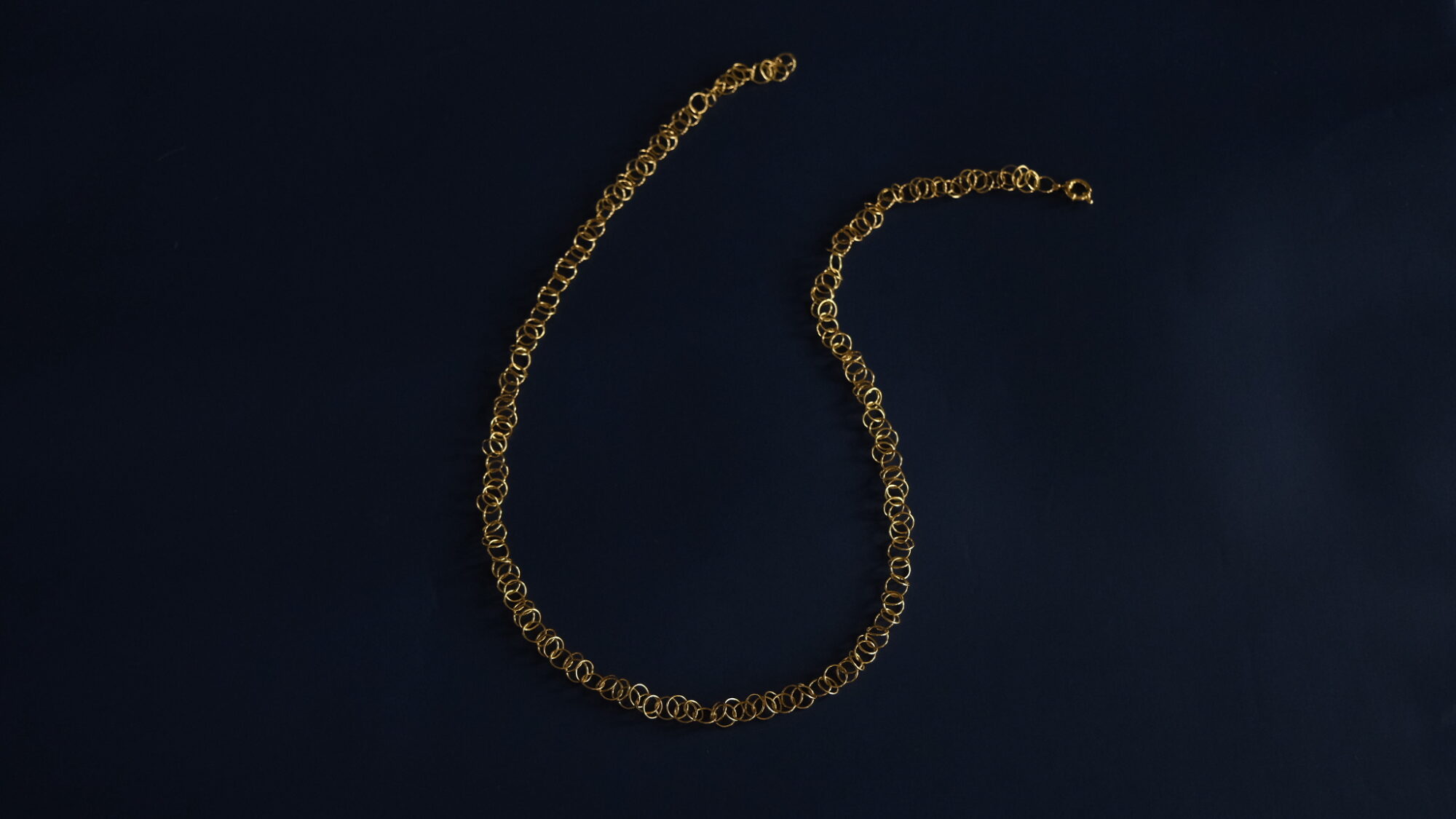 Loop Chain Necklace - 18K Gold - ODOZIAKUCHI